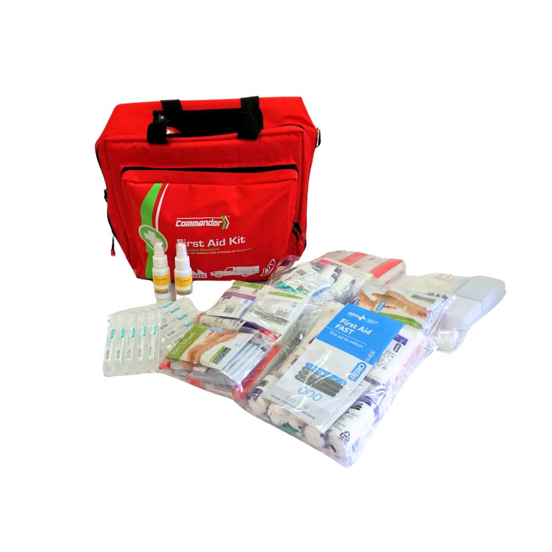 Softpack Portable First Aid Kit for Higher Risk Workplace or Facility ...
