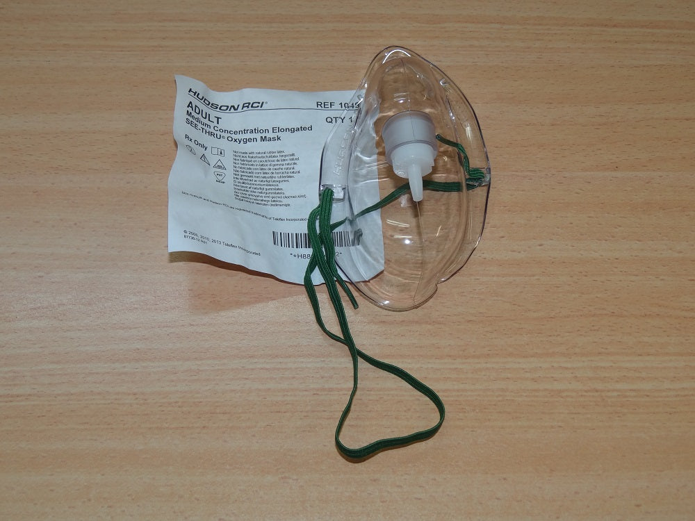 Oxygen Therapy: Mask - Adult – The Life Saving Shop